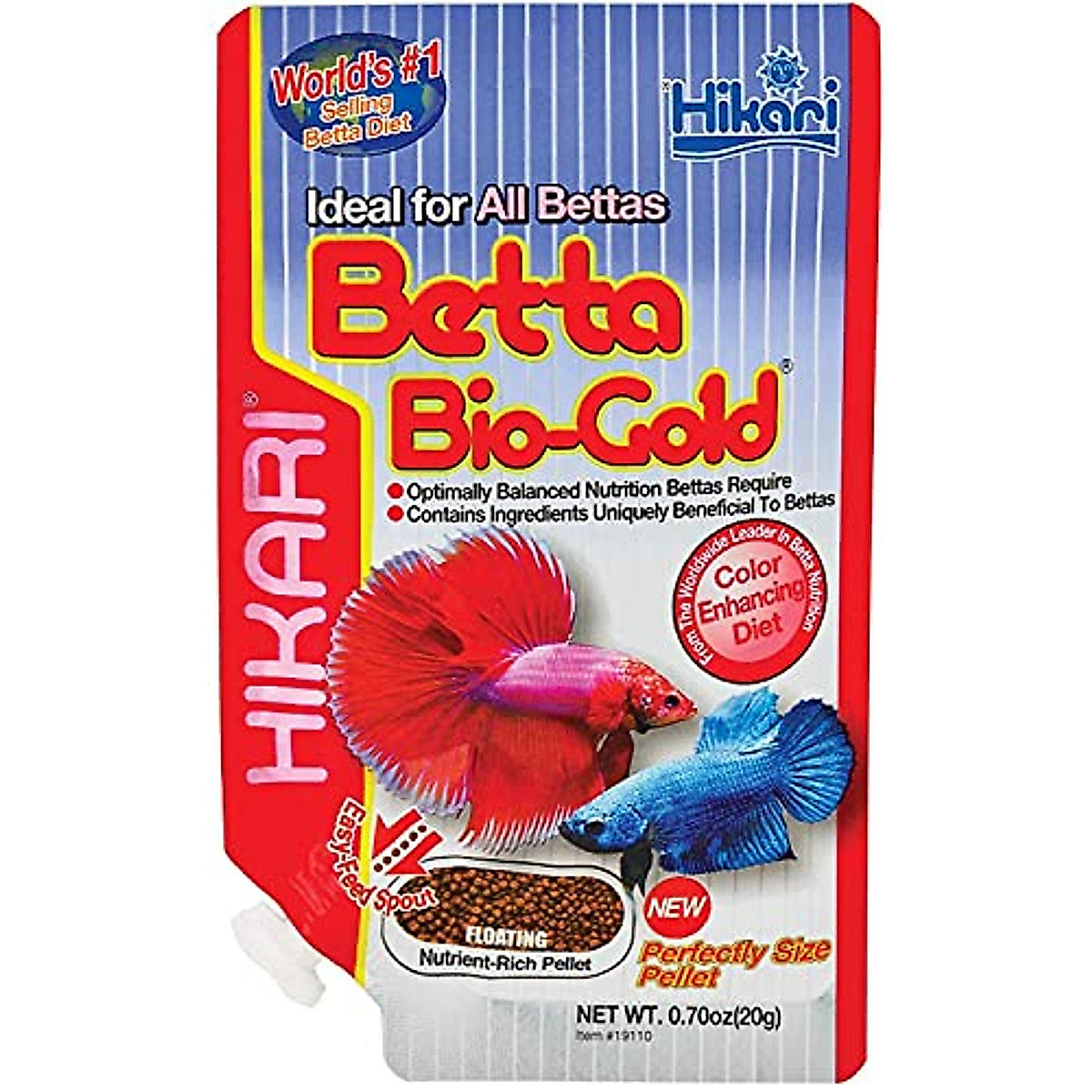 Hikari Tropical Betta Bio-Gold Fish Food, 0.70 oz (20g)