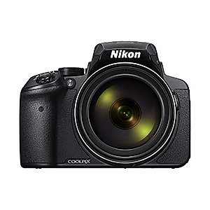 Nikon COOLPIX P900 16MP Zoom Digital Camera with 83x Optical Zoom, Built-in Wi-Fi and NFC (Black) (Renewed)