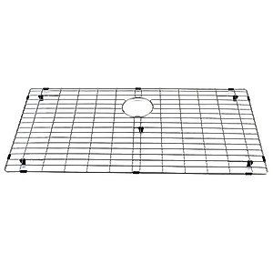VIGO VGG3318 17.5" L -33.63" W -1.0" H Stainless Steel Kitchen Sink Bottom Grid, Chrome