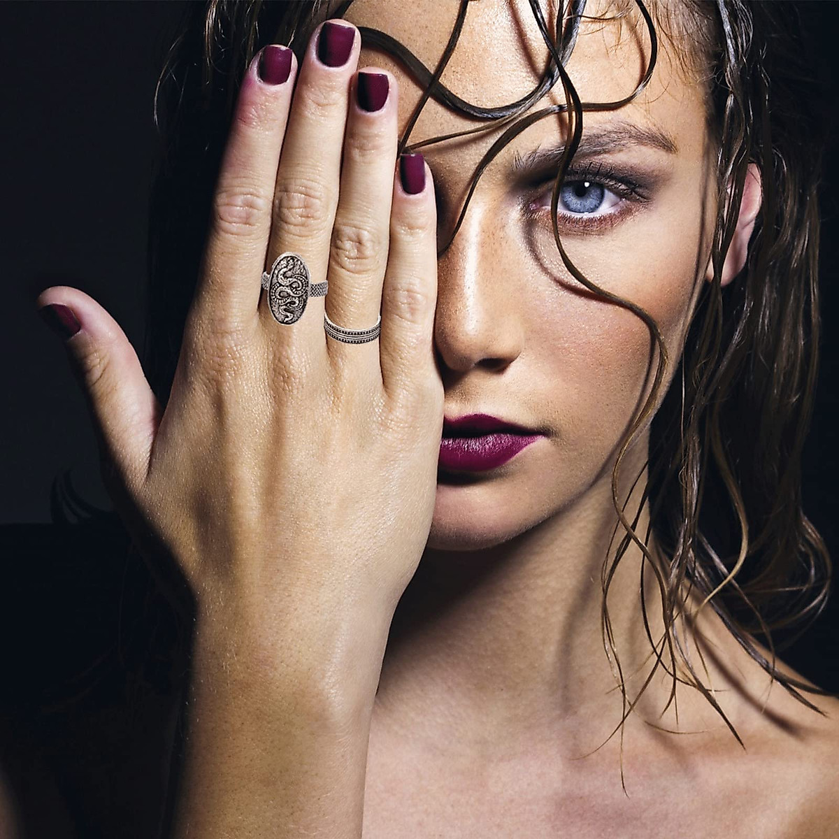 choice of all Gold Snake Jewelry for Women Snake Necklace Bracelets Rings Punk Gothic Animal Jewelry Halloween Party Costume Accessories