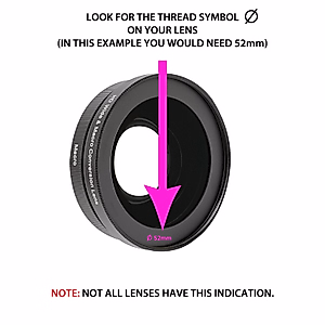 Iboolo&EooEye 2 in 1 18mm HD Wide Angle/10x Macro Additional Lens,40.5mm HD Wide Angle Lens Compatible with Sony ZV1F,Sony APSC ZV-E10 and A5000/6000 Series Cameras