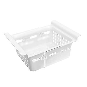 FreezerMax Single Basket - Universal Chest Freezer Organizer Basket -Fits freezers with interior box front to back measurement of 16" to 21 1/2" - Single Adjustable Basket (1 Basket Only)