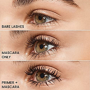 JOAH Eyelash Primer, UPrising Boosting Lash Primer, Strengthening & Conditioning White Mascara Formula with Biotin, Vitamin E & Olive Oil, Vegan & Cruelty Free, Clear