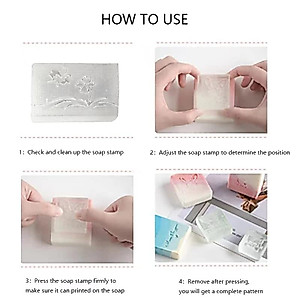 Personalised Custom Mini Soap Sealing Stamp Seals Molds For Handmade Soap Making Supplies Kits Flower House Pattern Series
