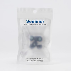 3 Pairs Replacement in-Ear Headphones Compatible with Sony WF-1000XM4, Padded Earplugs in-Ear Earphones (L, Black)