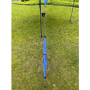 Red Suricata Premium Multi-Terrain Beach Tent & Beach Canopy in Backpack, UPF50 Sun Beach Shade, Pop Up Camping & Picnic Sunshade with 4 Poles, 4 Pole Anchors & 4 Tent Screws, Sun Shelter (Lrg Blue)