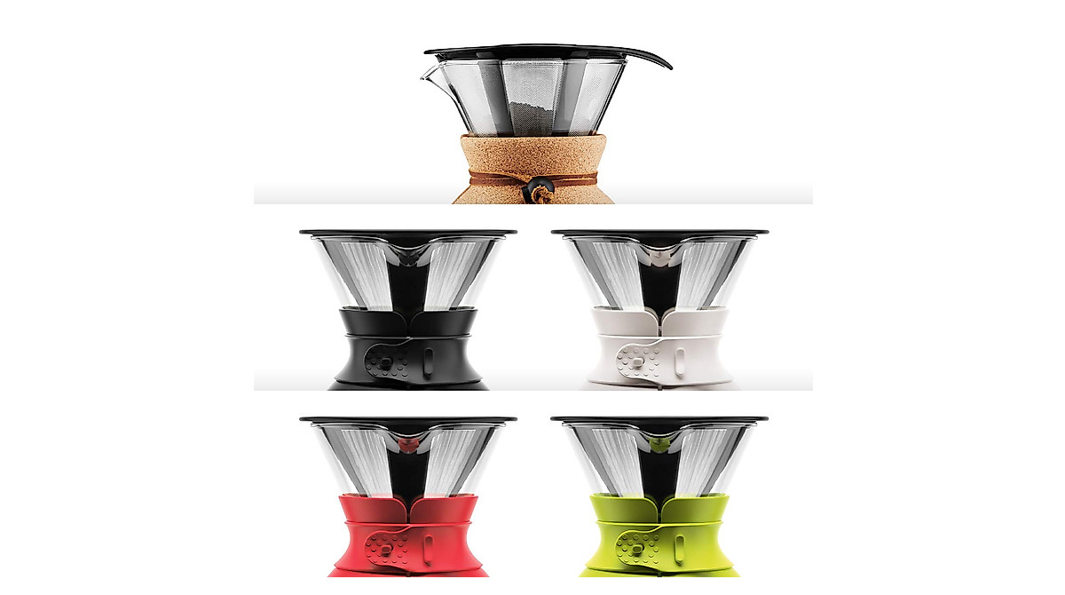 Bodum Bistro Burr Coffee Grinder & Pour Over Maker Set