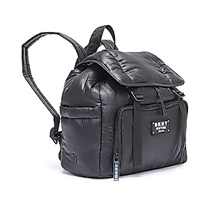 DKNY Women's Casual Lightweight Backpack, Black, One Size