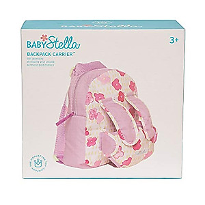 Manhattan Toy Baby Stella Baby Doll Carrier and Backpack Baby Doll Accessory for 12" and 15" Soft Dolls