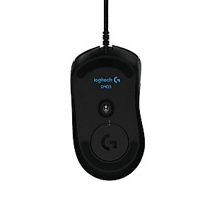 Logitech G403 Prodigy RGB Gaming Mouse – 16.8 Million Color Backlighting, 6 Programmable Buttons, Onboard Memory, Up to 12,000 DPI (Renewed)
