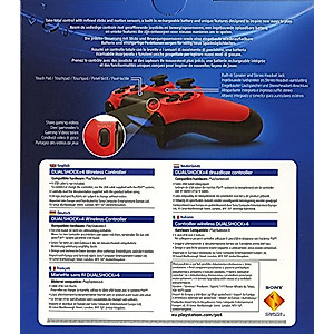 Official Sony Playstation 4 PS4 DualShock 4 Wireless Controller Red