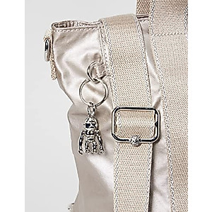 Kipling ASSENI S Small Tote with Detachable Shoulder Strap - Metallic Glow