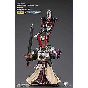 JoyToy Warhammer 40K Dark Angels Supreme Grand Master Azrael 1:18 Scale Action Figure