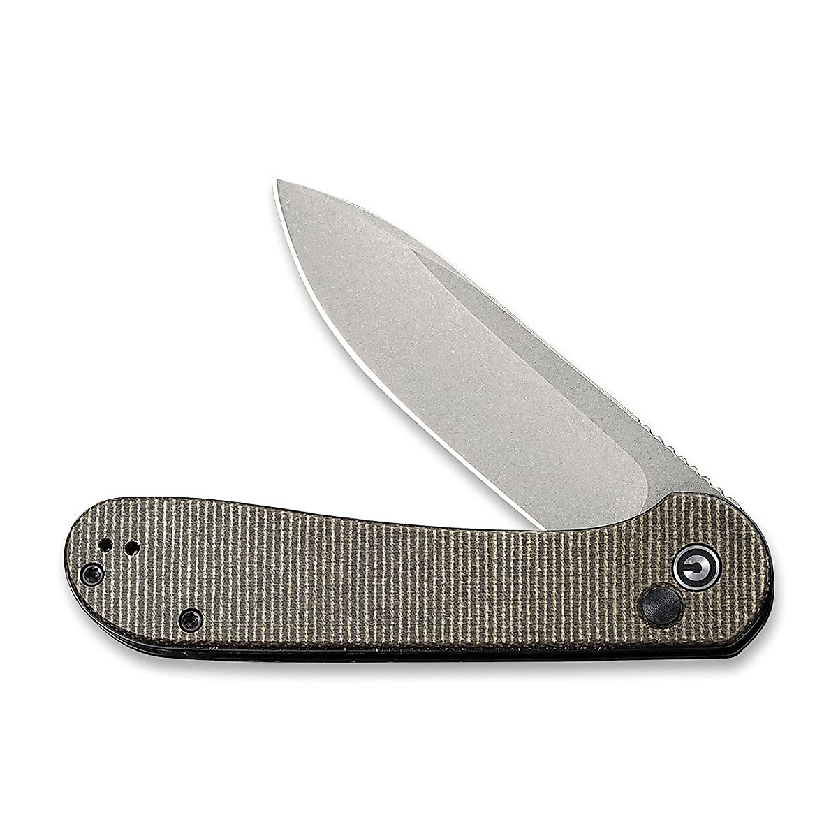 CIVIVI Button Lock Elementum Bundled Titanium Pocket Clip, Great EDC Knife Set