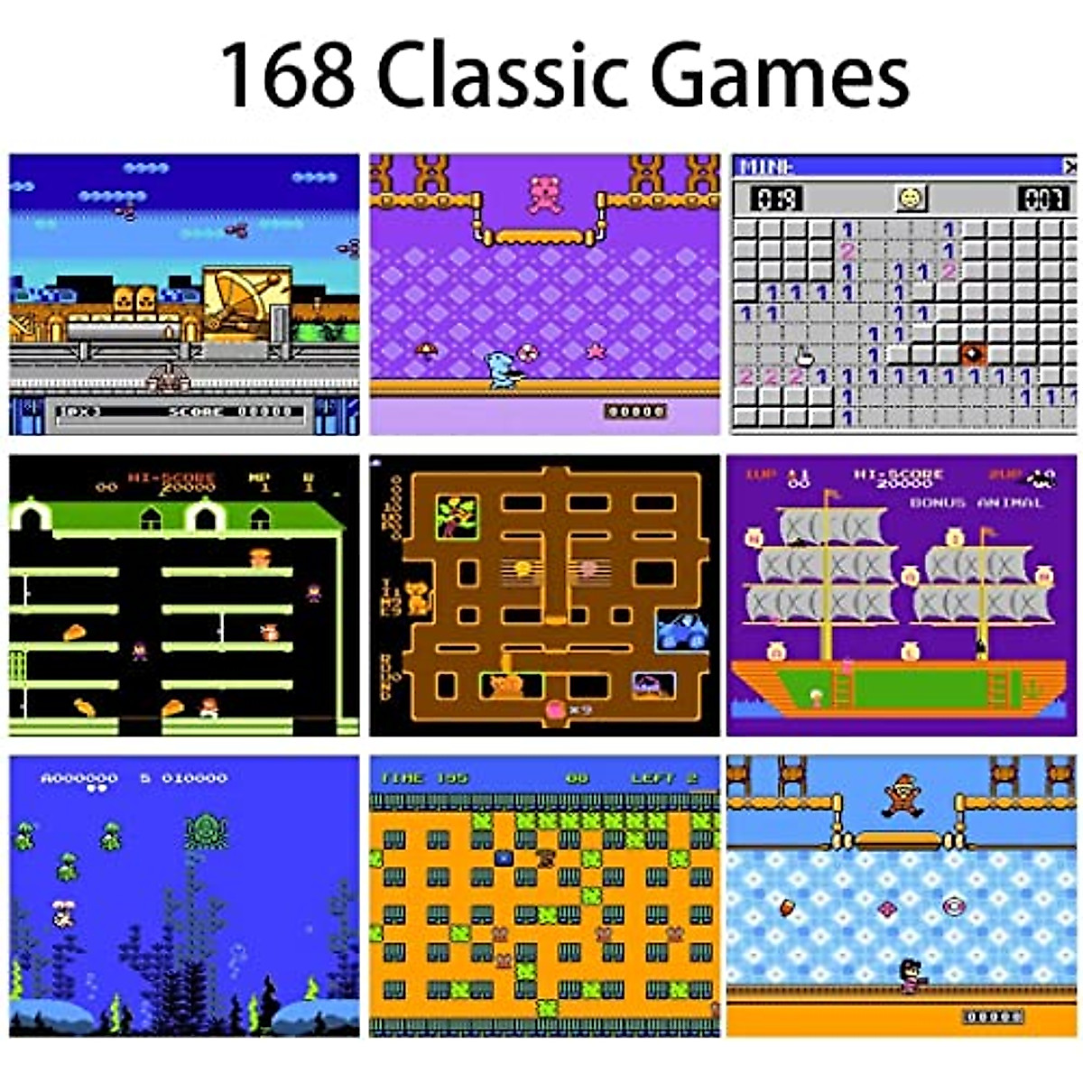 WeLohas Gameboy Case for iPhone 13 Mini,Handheld Retro 168 Classic Games,Color Video Display Game Case for iPhone,Anti-Scratch Shockproof Phone Cover Red