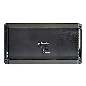 Polk Audio PA D1000.1 Class D MOSFET Monoblock Mobile Audio Amplifier; 500 Watts RMS @ 4 ohms, 800 Watts RMS @ 2 ohms and 1200 Watts RMS @ 1 ohm; Remote Subwoofer Level Control