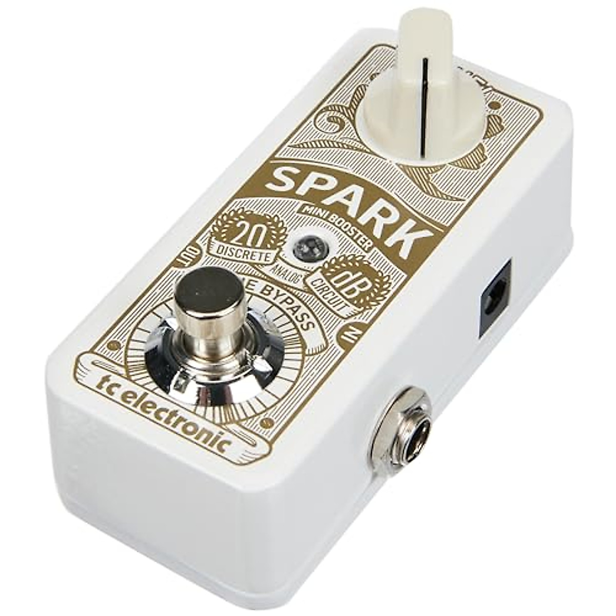 TC Electronic SPARK MINI BOOSTER Ultra-Compact Booster Pedal with PrimeTime Switching and Fully Analog Design
