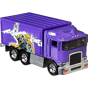 Hot Wheels Pop Culture Hi-Way Hauler 1:64 Scale Vehicle for Kids Aged 3 Years Old & Up & Collectors of Classic Toy Cars, Featuring New Castings & Themes