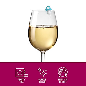 Genuine Fred Tiny Toadstools Drink Markers, 1 inch (5297217)