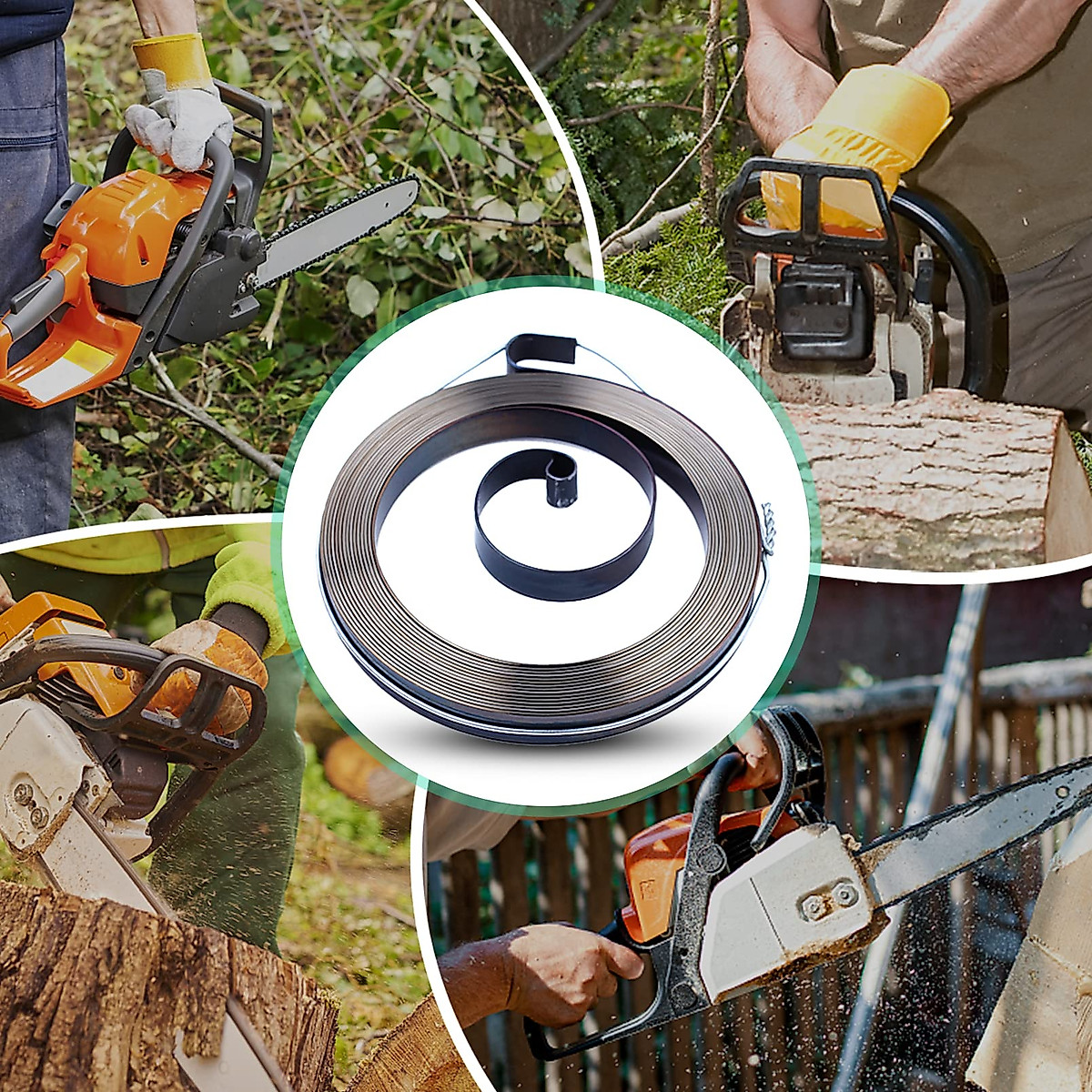 Adefol Starter Spring for Craftsman Poulan PP033 PP133 PP330 PP333 PPB335 P3314 P3416 Chainsaw