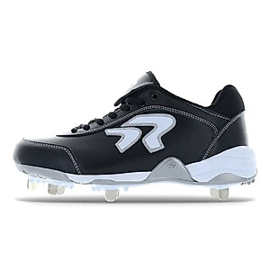 Ringor - Women's Dynasty 2.0 Spike Cleats (10 - Black/White)