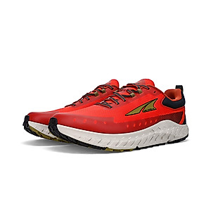 Altra Men's OUTROAD Sneaker, Black Red, 13