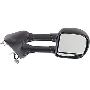 Garage-Pro Mirror Compatible with 2009-2014 Ford E-150, E-250, 2009-2016 E-350 Super Duty and E-450 Super Duty Towing, Passenger Side, Power Glass