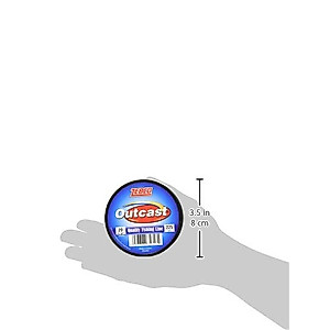 Zebco Outcast Monofilament Fishing Line, 225-Yards, 20-Pound, Low Memory and Stretch, High Tensile Strength, Blue