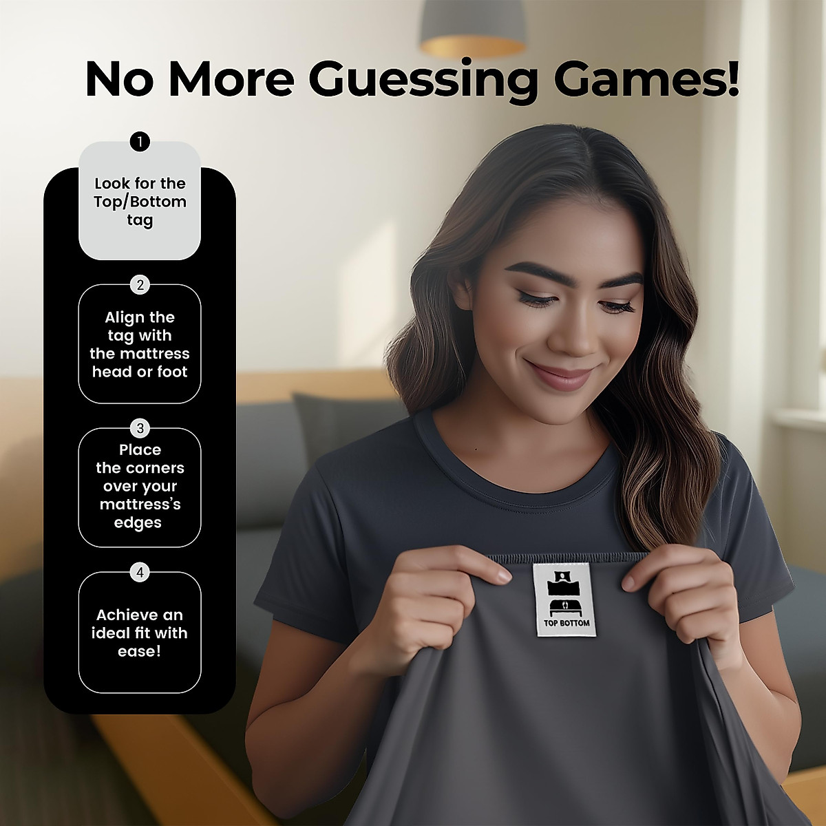 Utopia Bedding Queen Fitted Sheet - Bottom Sheet - Deep Pocket - Soft Microfiber -Shrinkage and Fade Resistant-Easy Care -1 Fitted Sheet Only (Grey)