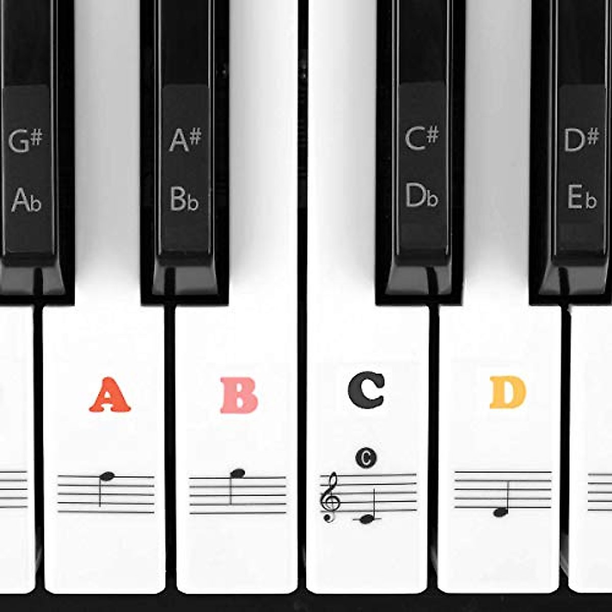 Bastien Piano Basics Primer Level Learning Set by Bastien - Lesson, Theory, Performance, Technique & Artistry Books & Juliet Music Piano Keys 88/61/54/49 Full Set Removable Sticker
