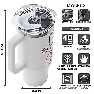 Nurse Gifts - Nurse Gifts for Women - Nurses Week Gifts, Nurse Appreciation Gifts - Gifts for Nurses, Nursing Gifts, Nurses Gifts, New Nurse Gifts - Nurse Practitioner Gifts for Women - 40 Oz Tumbler