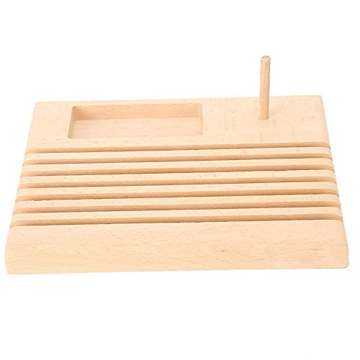 Wooden Quilting Ruler Rack DIY Spool Holder Rack Storage Organizer Sewing Tool for Knitting and Crafts DIY Sewing