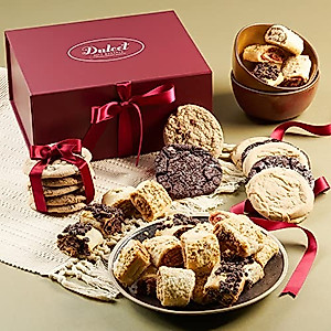 Dulcet Gift Baskets Sweet Success: Gourmet Cookie and Snack Gift Basket for All Occasions present Holidays, Birthday, Sympathy, Get Well, Family or Office Gatherings for Men & Women.