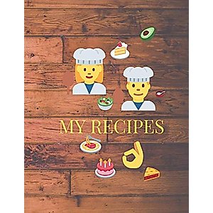 My Recipes: The XXL do-it-yourself cookbook to note down your 110 favorite recipes
