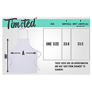 Military Chef's Apron Apache Attack Helicopter AH64 Army Pilot Chopper Aircraft Black One Size