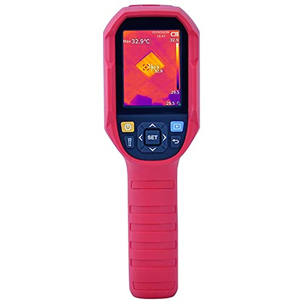 UNI-T UTi260B Thermal Camera Imager 49152Pixels 256x192 IR Resolution Handheld Infrared Camera Thermal Imaging IP65 2 Meter Drop Durability Rechargeable