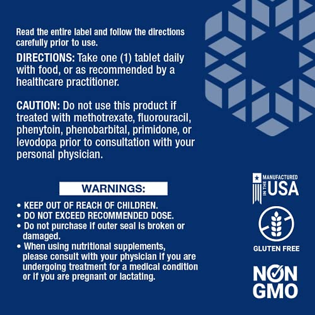 Life Extension High Potency Optimized Folate, 8500 mcg - L-Methylfolate For Brain & Heart Health - Active Form of 5-MTHF Supplement - Gluten-Free, Non-GMO, Vegetarian - 30 Count