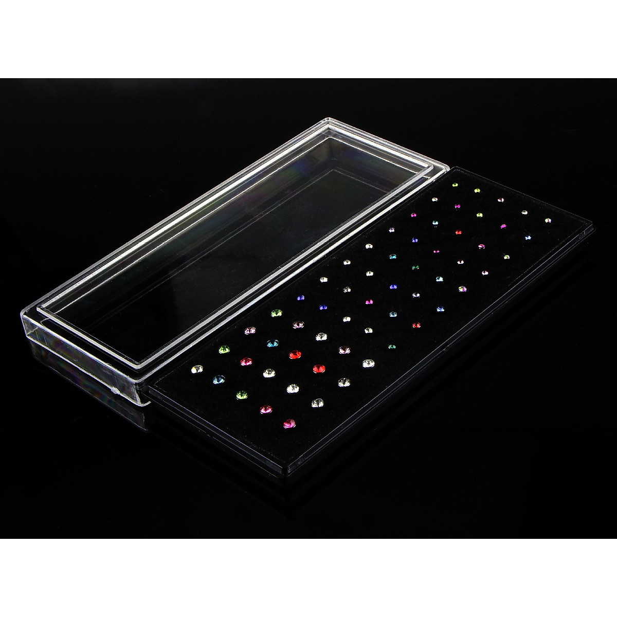 SMUOBT 120pcs 22G L Shaped Stainless Steel Nose Studs Rings Piercing Pin Body Jewelry 1.5mm 2mm 2.5mm a Set White and Colour