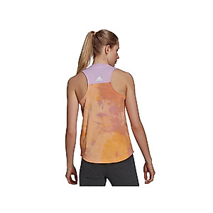 adidas Womens Summer Pack Tank Hazy Orange/Clear Lilac Large