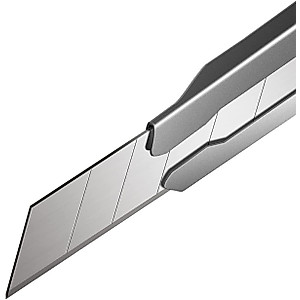 T TOVIA 30-Pack 25mm Heavy-Duty Ultra-Sharp Black Snap Off Replacement Blades for most 25mm Utility Knives