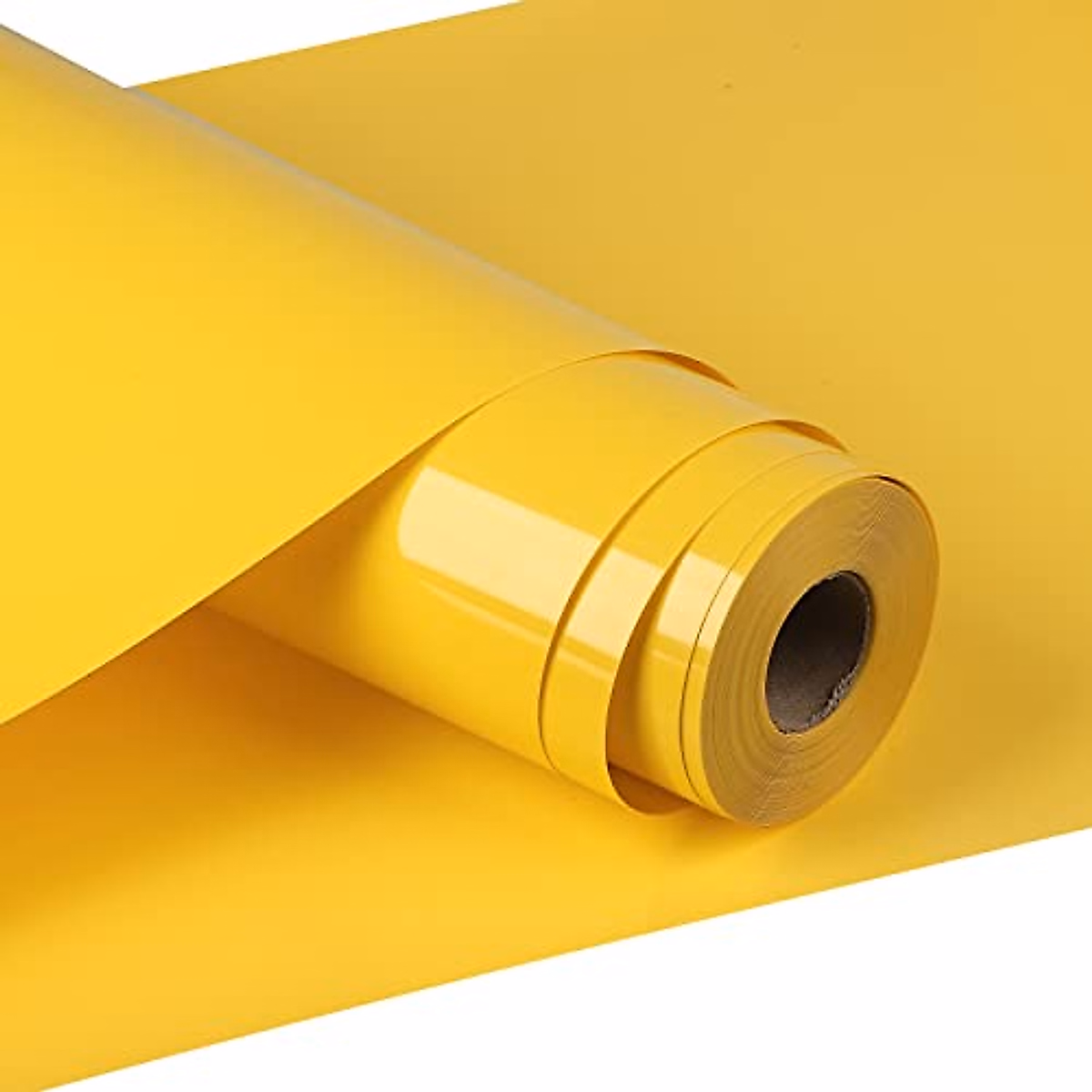 MECCANIXITY Heat Transfer Vinyl Rolls, 12" x 35 Feet HTV Vinyl, Yellow HTV Vinyl Iron on Vinyl Heat Vinyl Design for Shirts, Pillows, Hand Bags, Hats