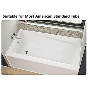 VATTNO Bath tub Drain Kit 1-7/8" 1-1/2-11.5NPSM Brushed Nickel tub Drain Strainer,All Brass