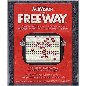Freeway Atari 2600 Video Game Cartridge