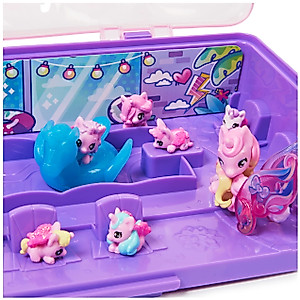 Hatchimals CollEGGtibles, Unicorn Family Carton with Surprise Playset, 10 Characters and 2 Accessories, Kids Toys for Girls Ages 5 and up