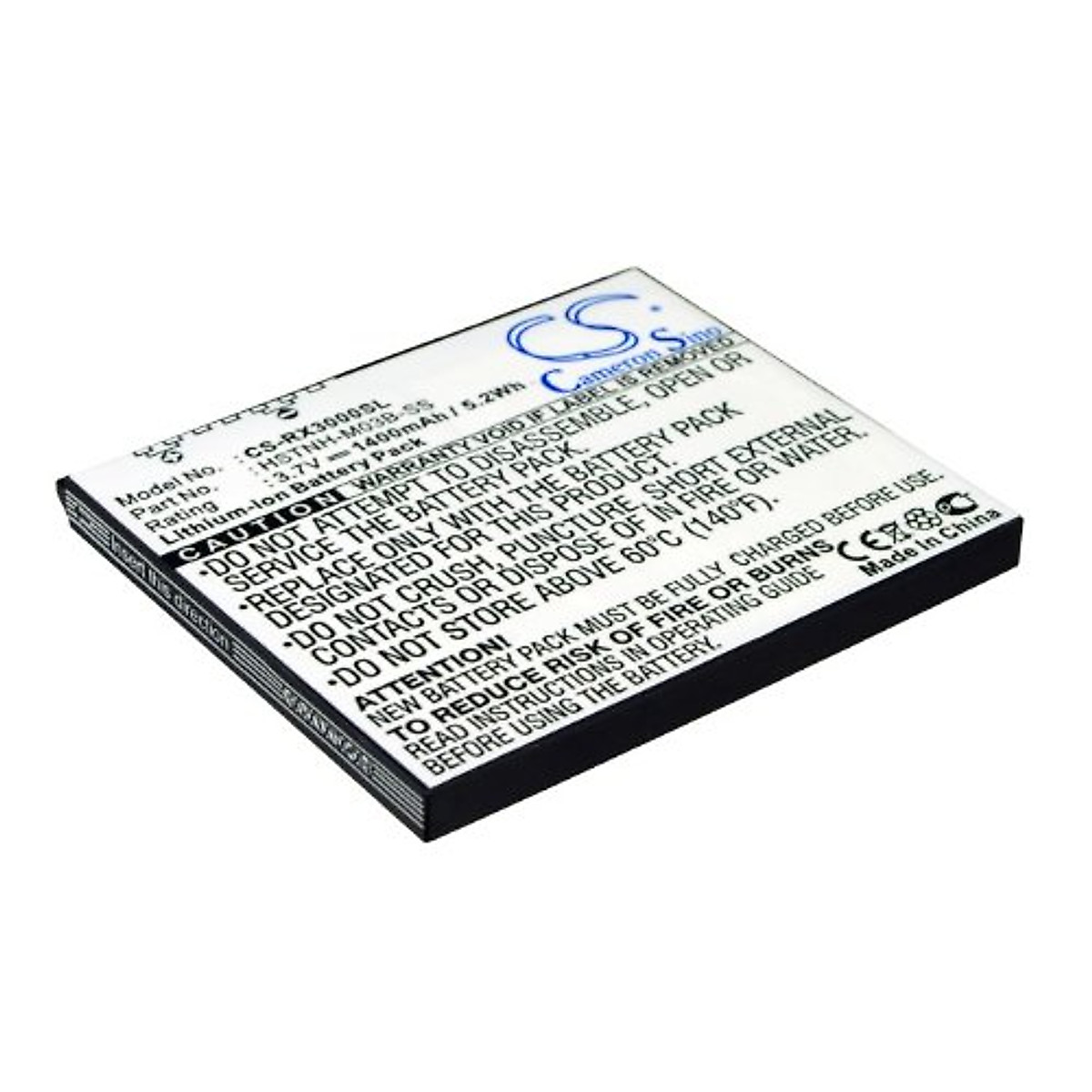 BCXY Replacement Battery for iPAQ hx2000, iPAQ hx2100, iPAQ hx2110, iPAQ hx2115, iPAQ hx2190, iPAQ hx2195, iPAQ hx2400, iPAQ hx2410, iPAQ hx2415, iPAQ hx2490, iPAQ hx2495, iPAQ hx2700, iPAQ hx2750