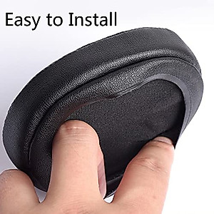 Replacement Ear Pad Cushion Cup Cover Earpads for Sennheiser PX100, PX200, PMC150, PMC250, PMX100, PMX200, HX50, PXC150, PXC200, PXC300, PX80, PC130, ATH-ES3, ATH-ES5, ATH-VM55, PC35 Headphones