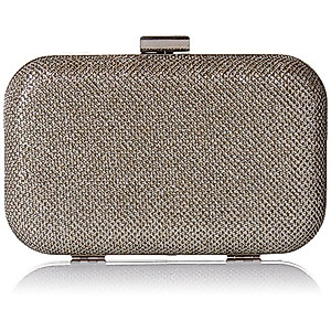 Jessica McClintock womens Sparkle Minaudier, Champagne, One Size US