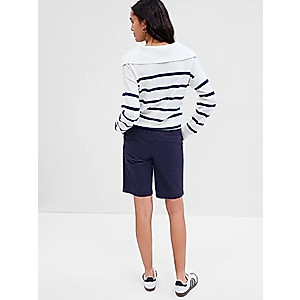 GAP Womens Bermuda Short Tapestry Navy 6