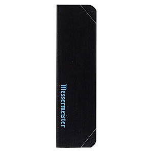Messermeister 10” Chef’s Edge-Guard, Black - Fashionable & Functional Knife Protector for Chef’s & Wide-Blade Knives - 2 Blade Entry Notches - 10.5” x 1.9375”