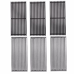 BBQ Future G466-2400-W1 Grill Grate Replacement Parts, 17" Cooking Infrared Emitter for Charbroil 3-Burner Commercial Signature TRU-Infrared Grill 463355220,463242516, 463243016, 463243016, 463246018